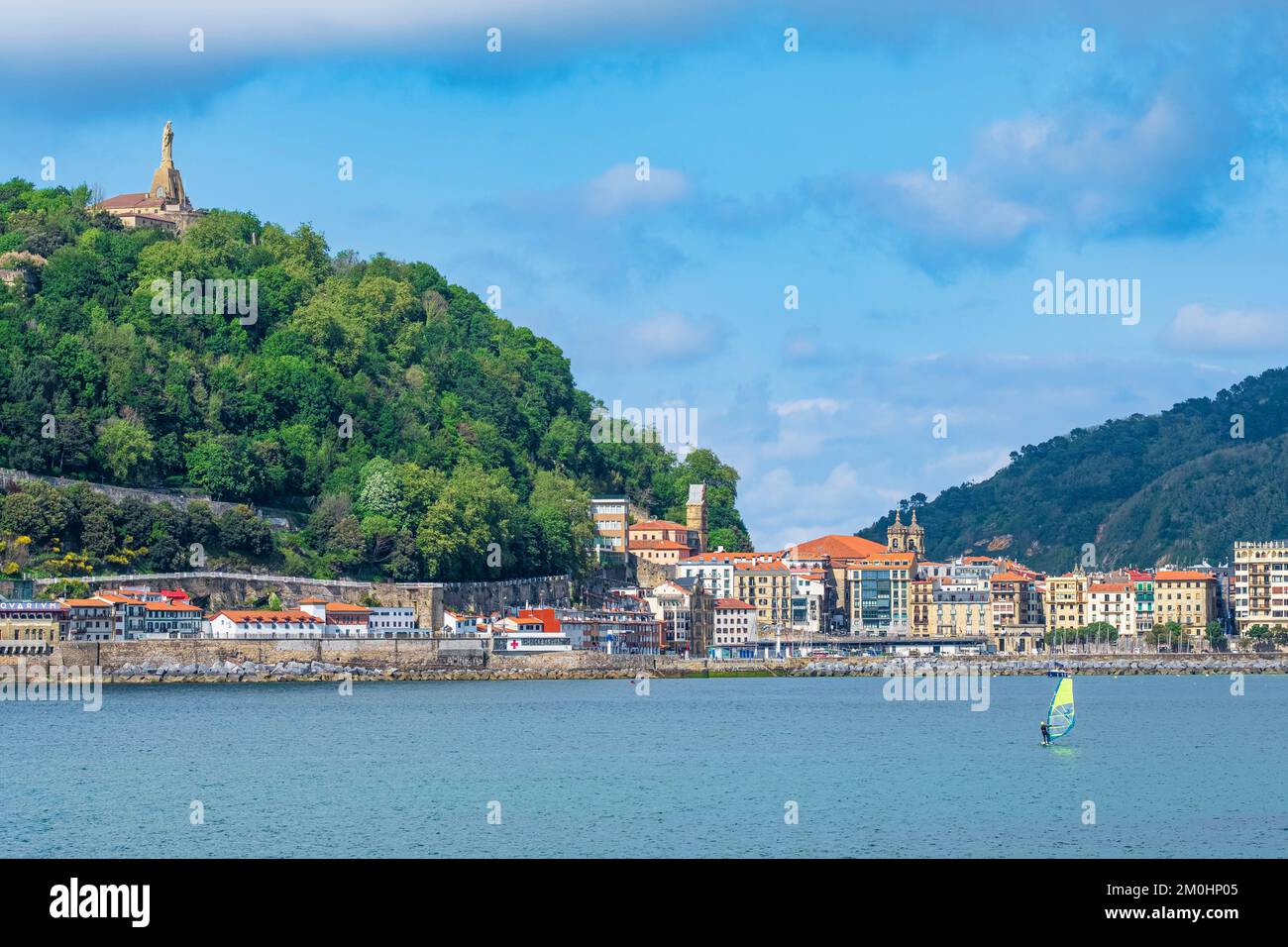 Spain, province of Gipuzkoa, San Sebastian, stage on the Camino del ...