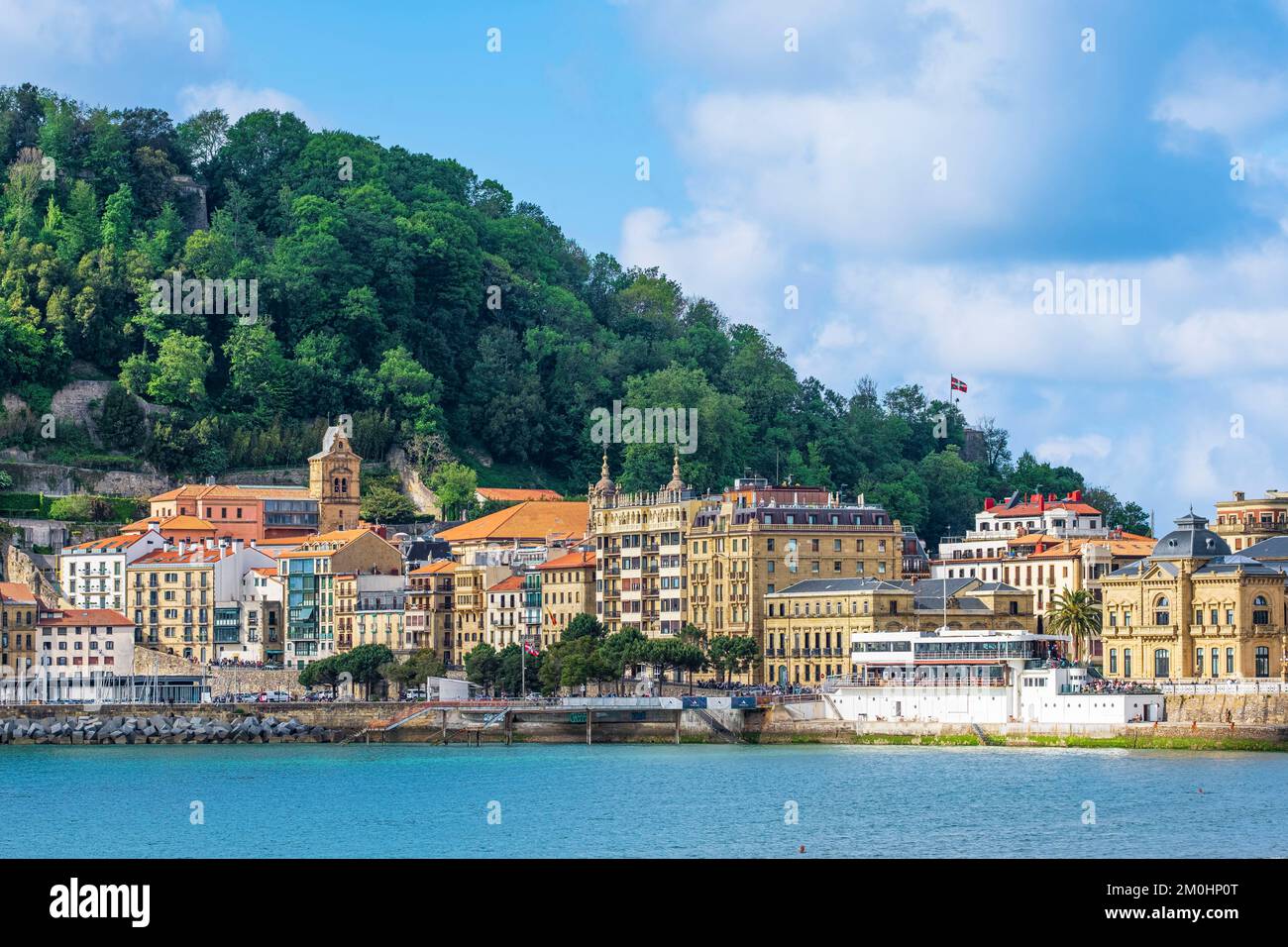 Spain, province of Gipuzkoa, San Sebastian, stage on the Camino del ...
