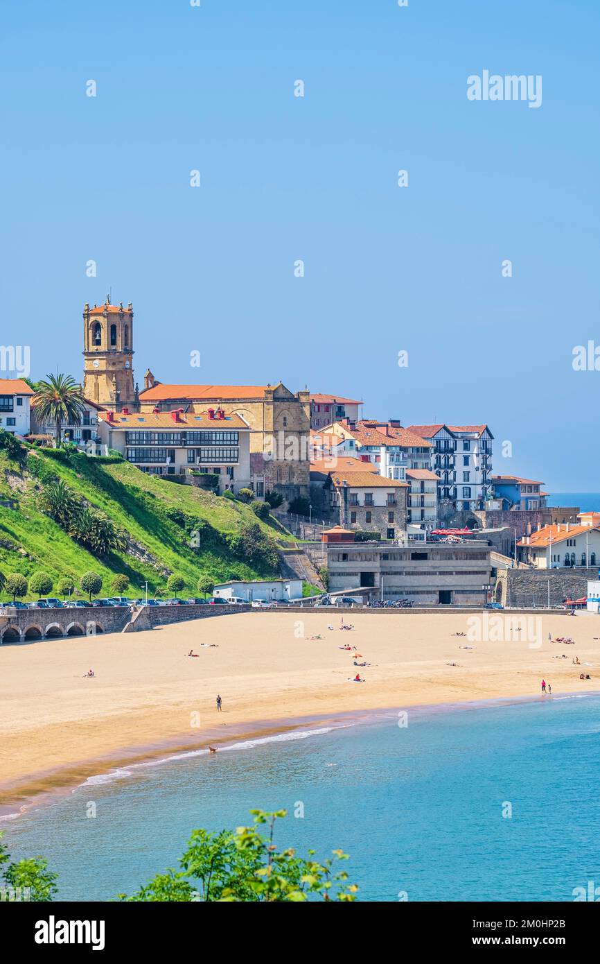 Beach getaria gipuzkoa basque hi-res stock photography and images - Alamy