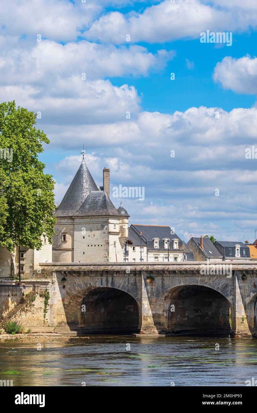France, Vienne, Chatellerault, stage on the Via Turonensis or Tours Way ...