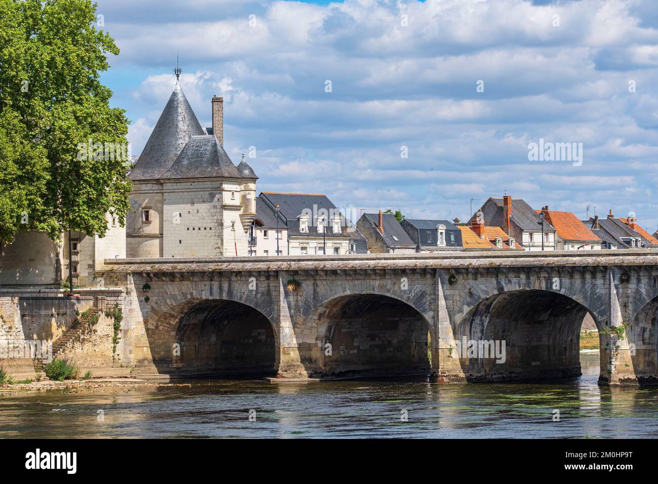 France, Vienne, Chatellerault, stage on the Via Turonensis or Tours Way ...
