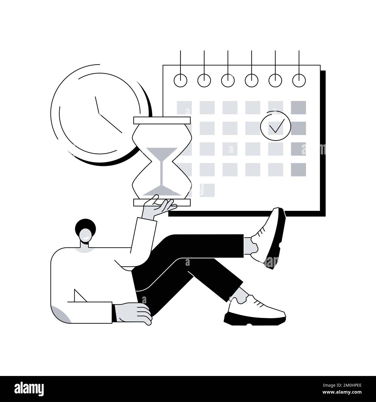 Interview arrangement Stock Vector Images - Alamy