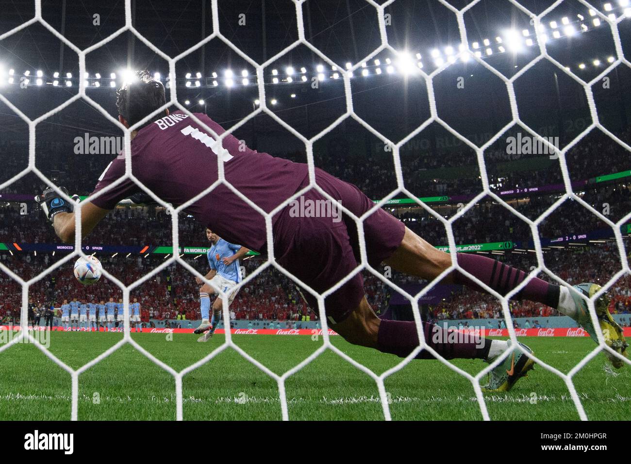 Al Rajjan, Qatar. 06th Dec, 2022. Soccer, World Cup, Morocco - Spain ...