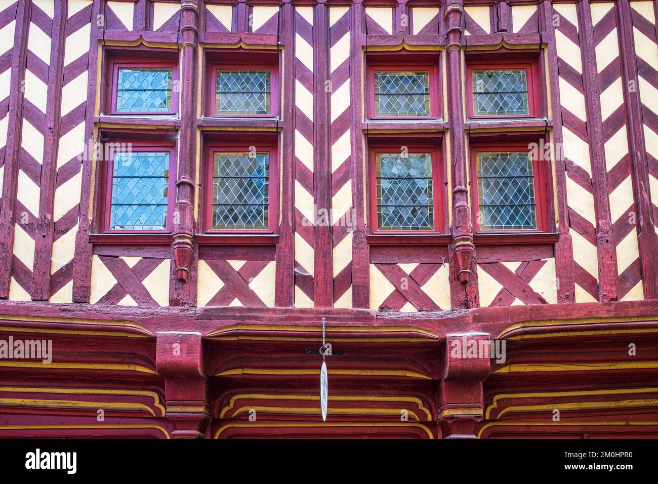 France, Ille-et-Vilaine, Vitr?, stage on the way to Santiago de ...