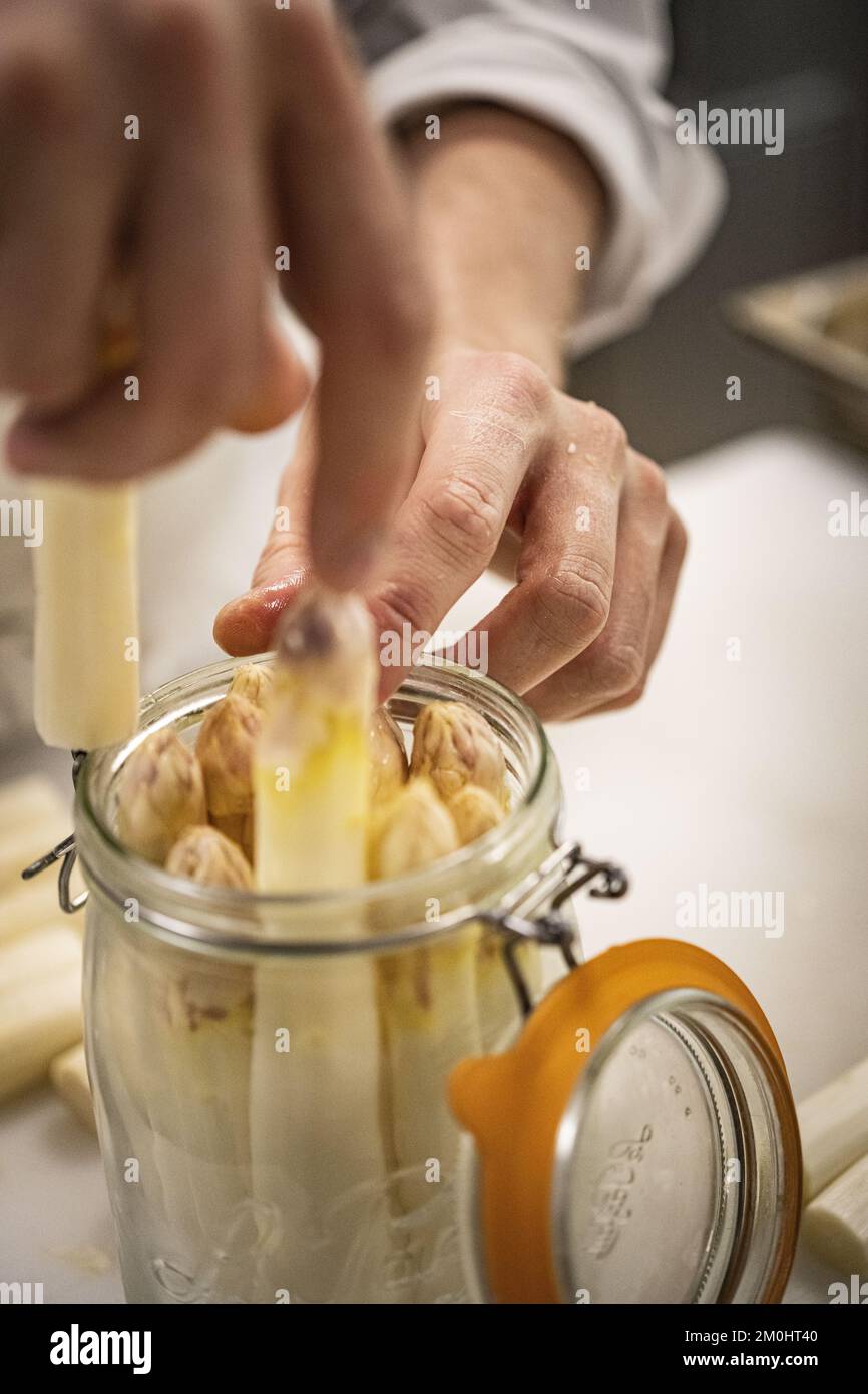 France, Haute Savoie, Annecy le Vieux, Le Clos des Sens gastronomic ...