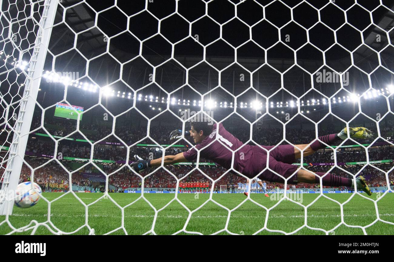 Al Rajjan, Qatar. 06th Dec, 2022. Soccer, World Cup, Morocco - Spain ...