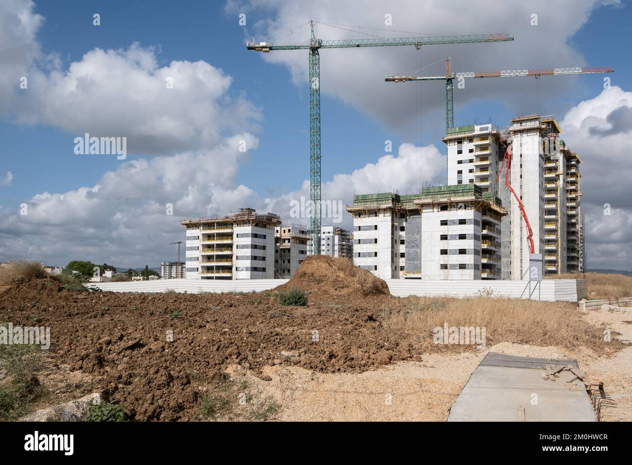 Development, new construction in the south district of Israel, new ...