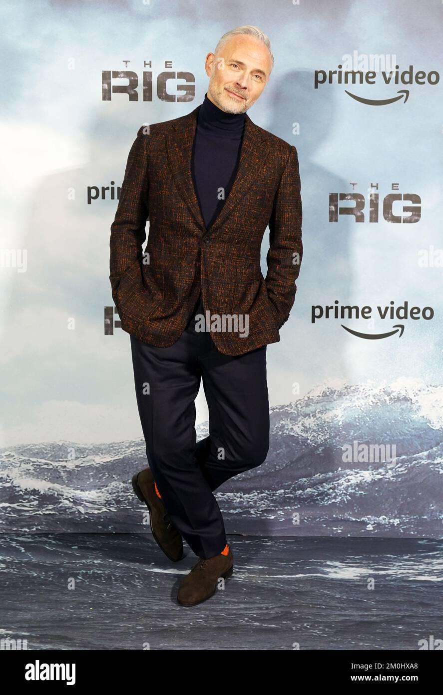 Mark Bonnar arrives at The Rig world premiere at Everyman Edinburgh ...