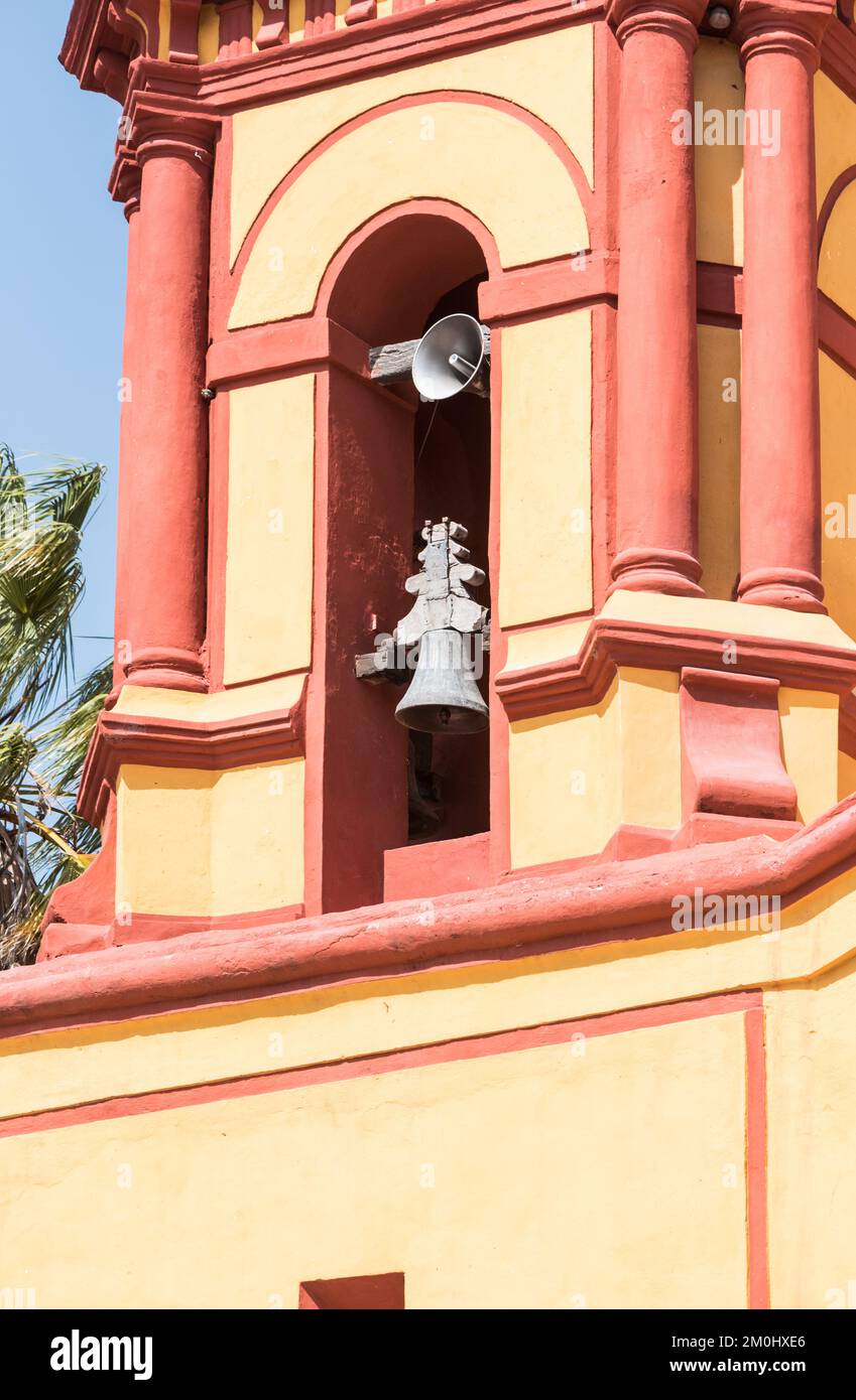 Church in La Villa de San Sebastián Bernal, Mexico Stock Photo - Alamy