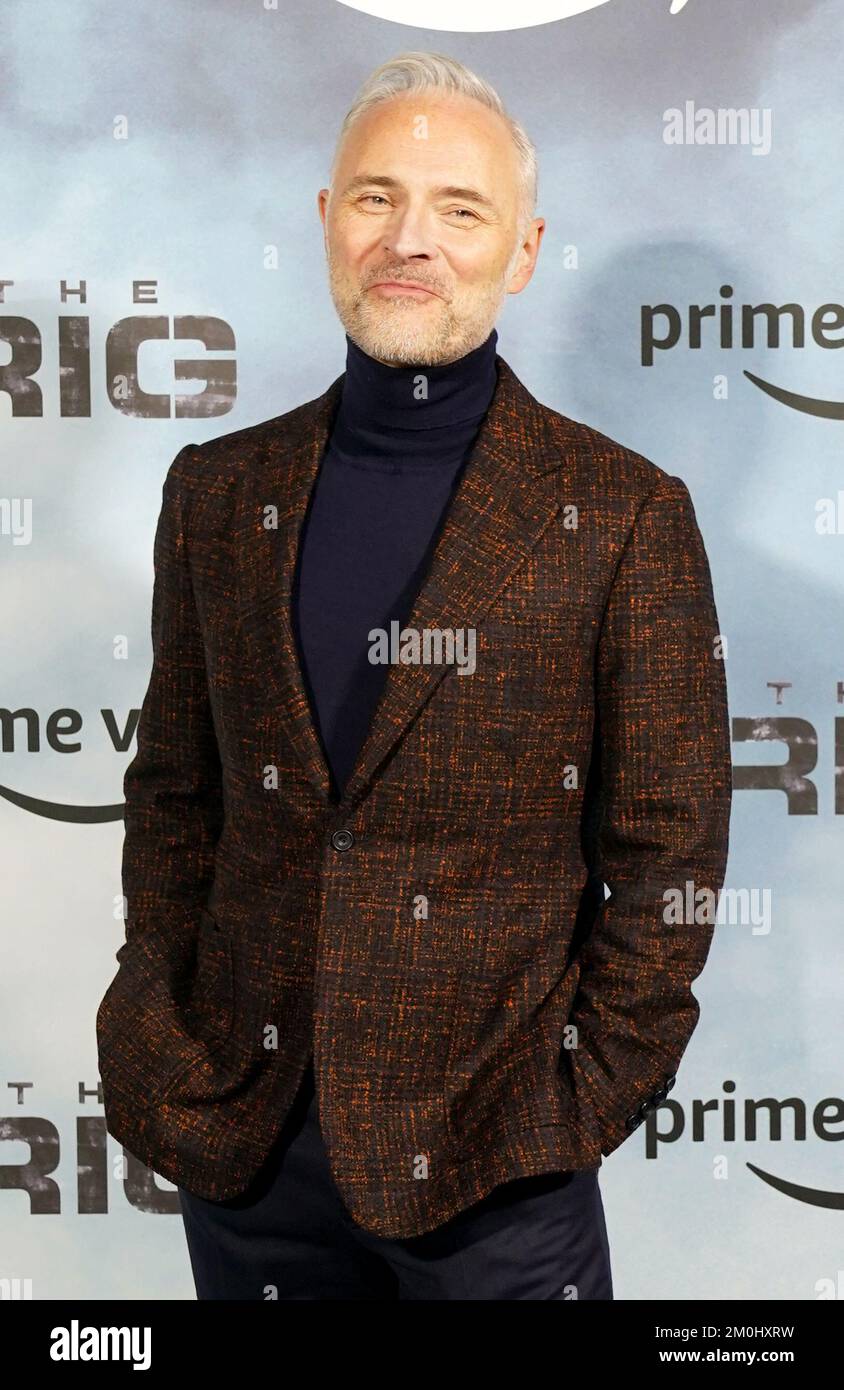 Mark Bonnar arrives at The Rig world premiere at Everyman Edinburgh ...