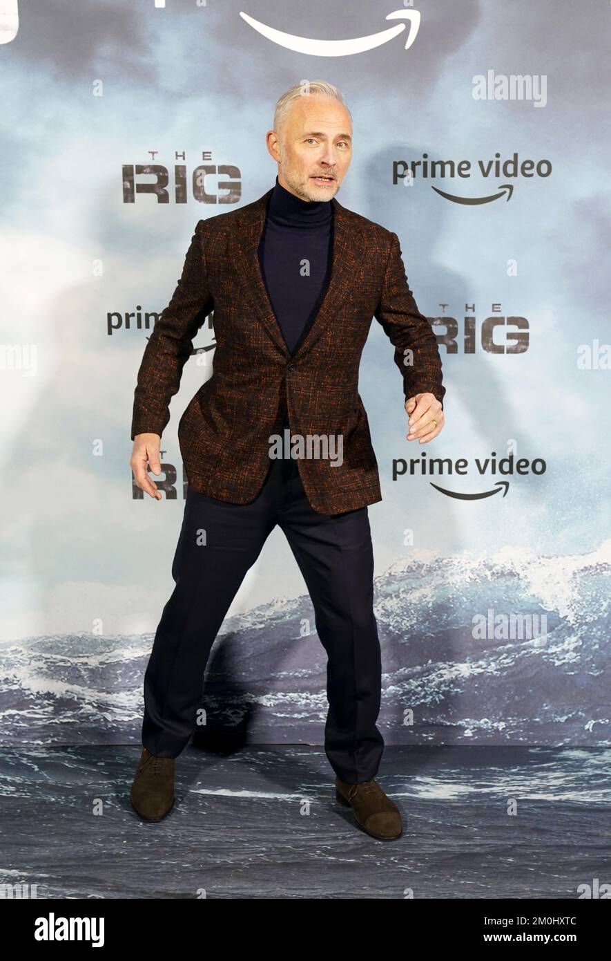 Mark Bonnar arrives at The Rig world premiere at Everyman Edinburgh ...