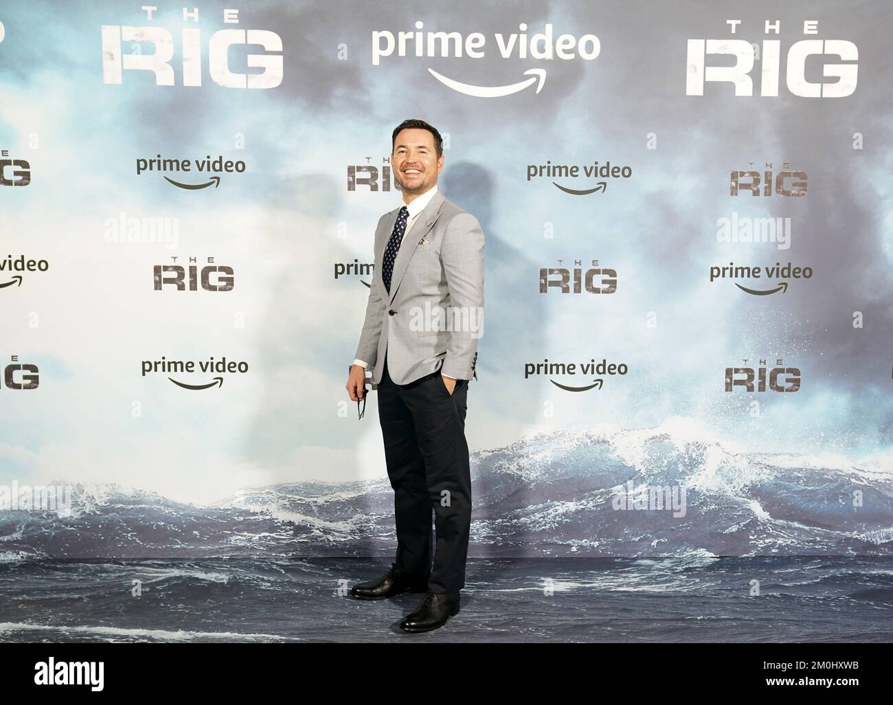 Martin Compston arrives at The Rig world premiere at Everyman Edinburgh ...