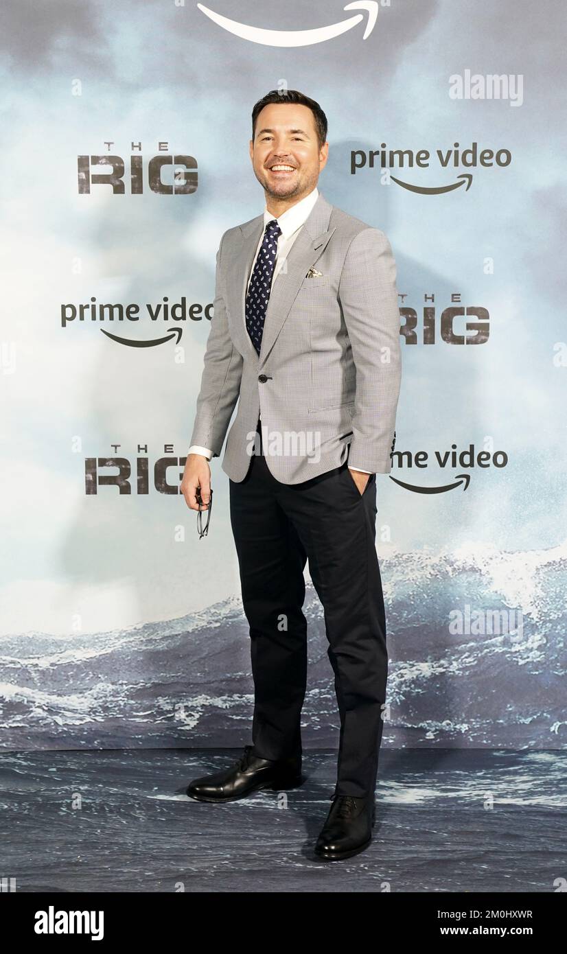 Martin Compston arrives at The Rig world premiere at Everyman Edinburgh ...