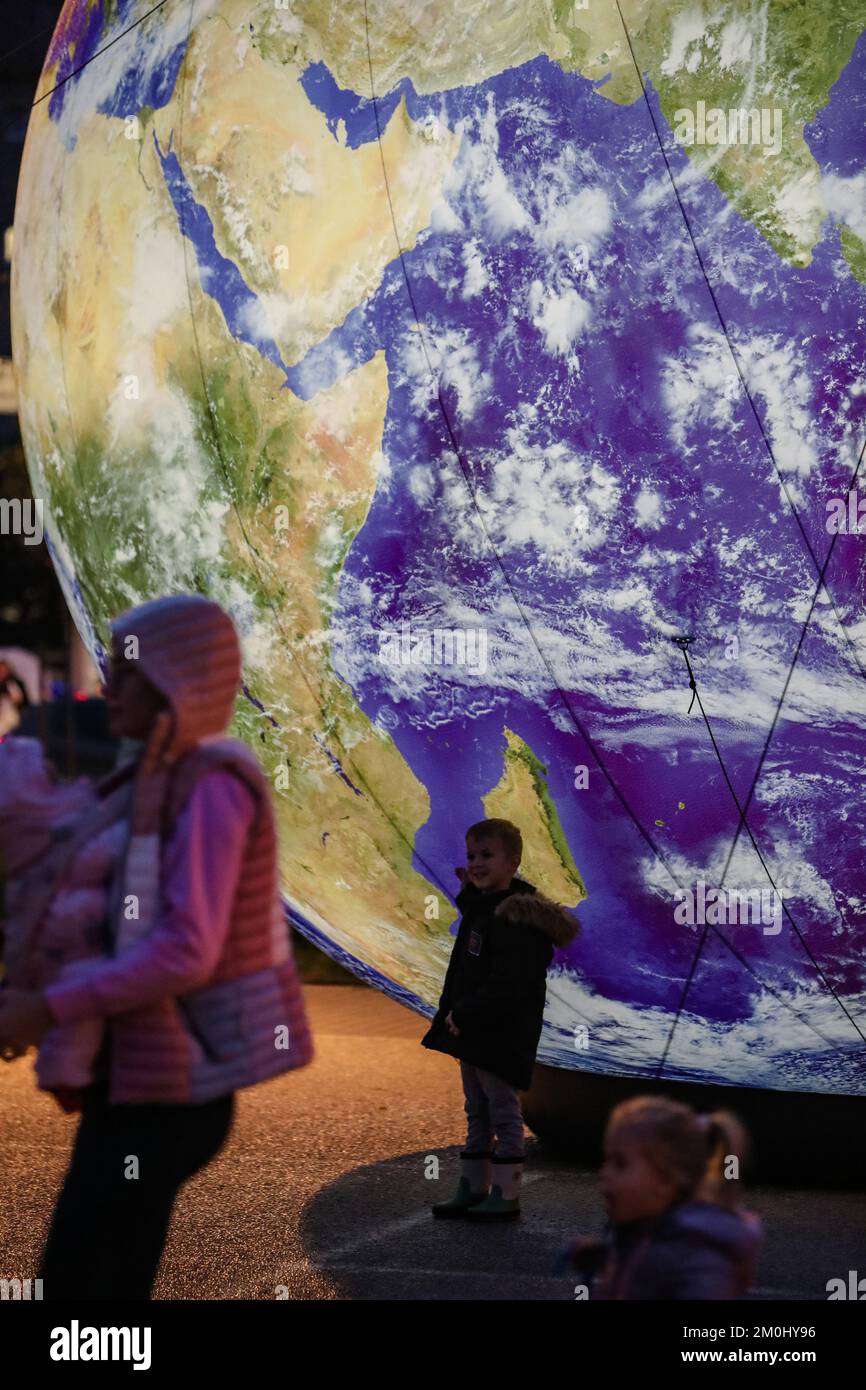 Exhibition of inflatable models of the Earth and the Sun from the Brno ...