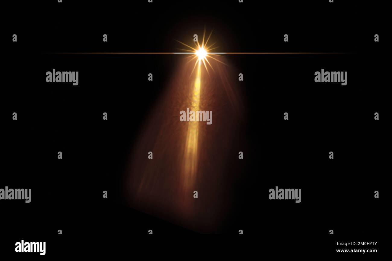 Orange Lens Flare