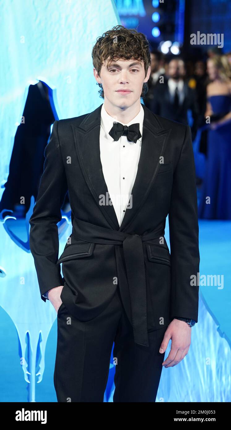 Jack Champion arrives for the World Premiere of Avatar: The Way of ...