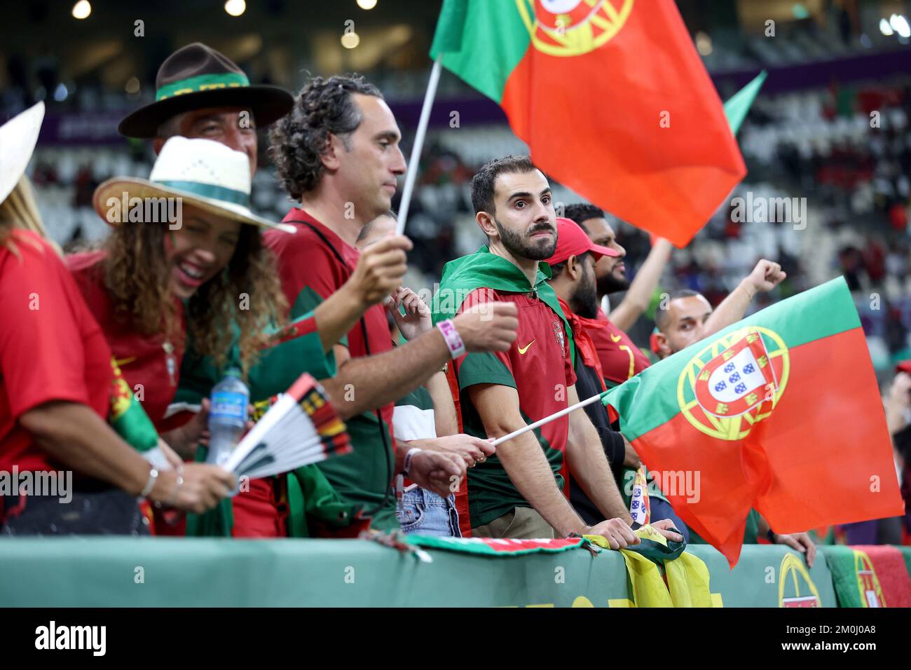 Portugal fans enjoy prior to the FIFA World Cup Qatar 2022 Round of 16 ...