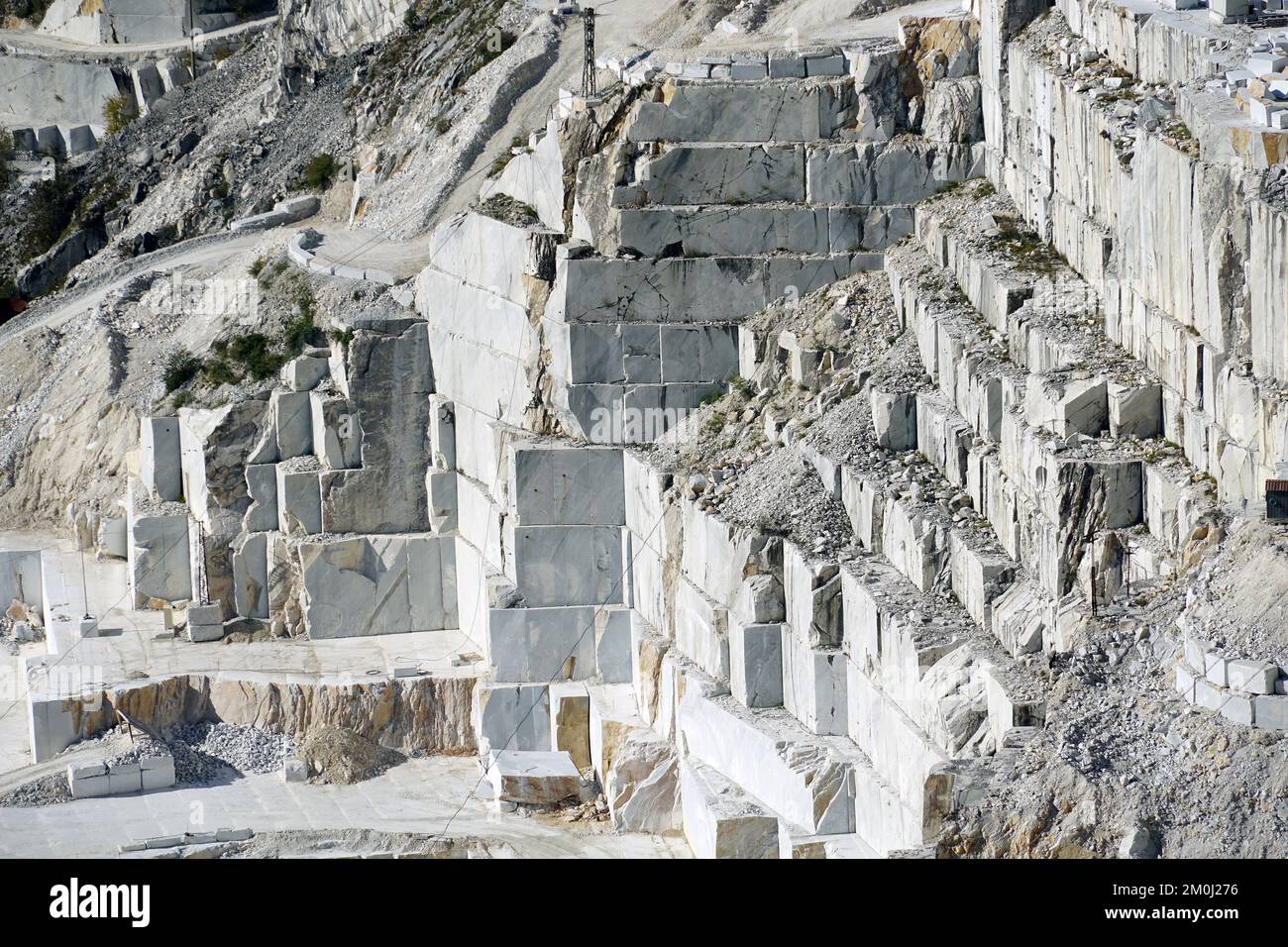 Marble quarry, Carrara, Tuscany, Toscana, Italy, Europe Stock Photo - Alamy