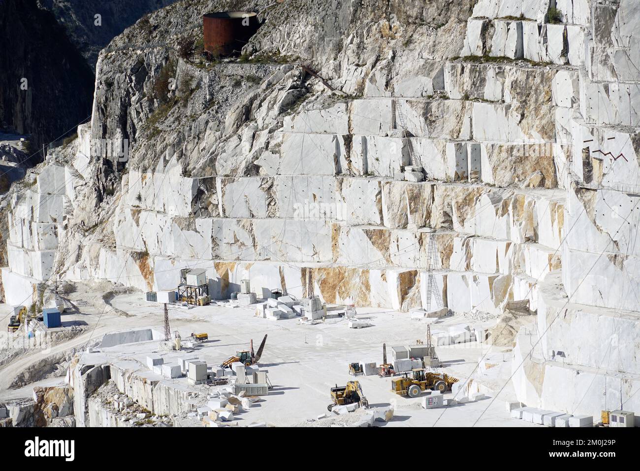 Marble quarry, Carrara, Tuscany, Toscana, Italy, Europe Stock Photo - Alamy