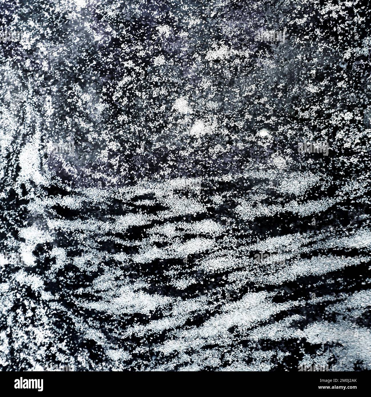 Abstract photograph, showing reflected pattern, line, shape, with a ...