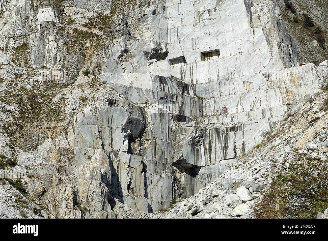 Marble quarry, Carrara, Tuscany, Toscana, Italy, Europe Stock Photo - Alamy