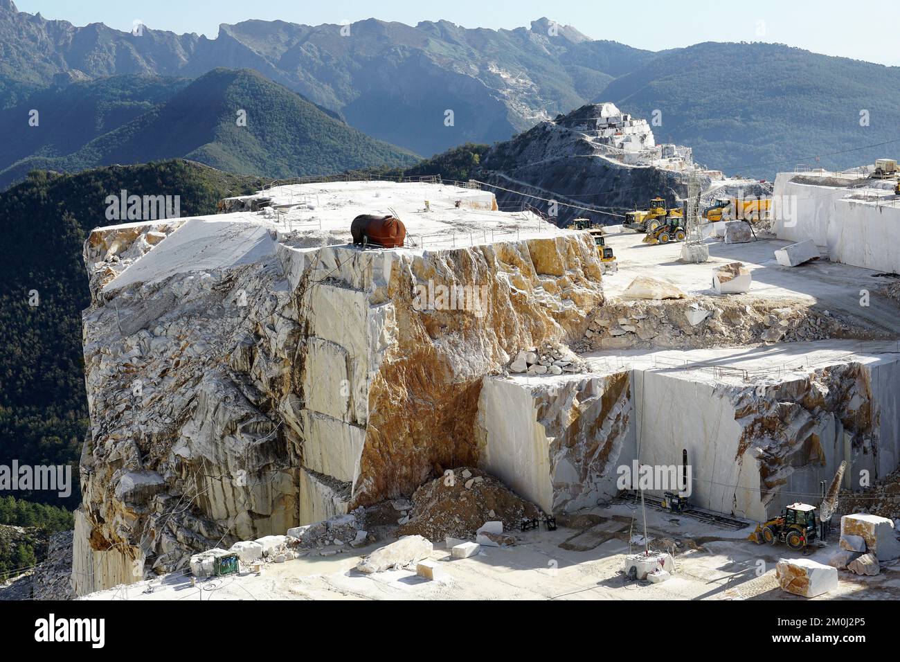 Marble quarry, Carrara, Tuscany, Toscana, Italy, Europe Stock Photo - Alamy