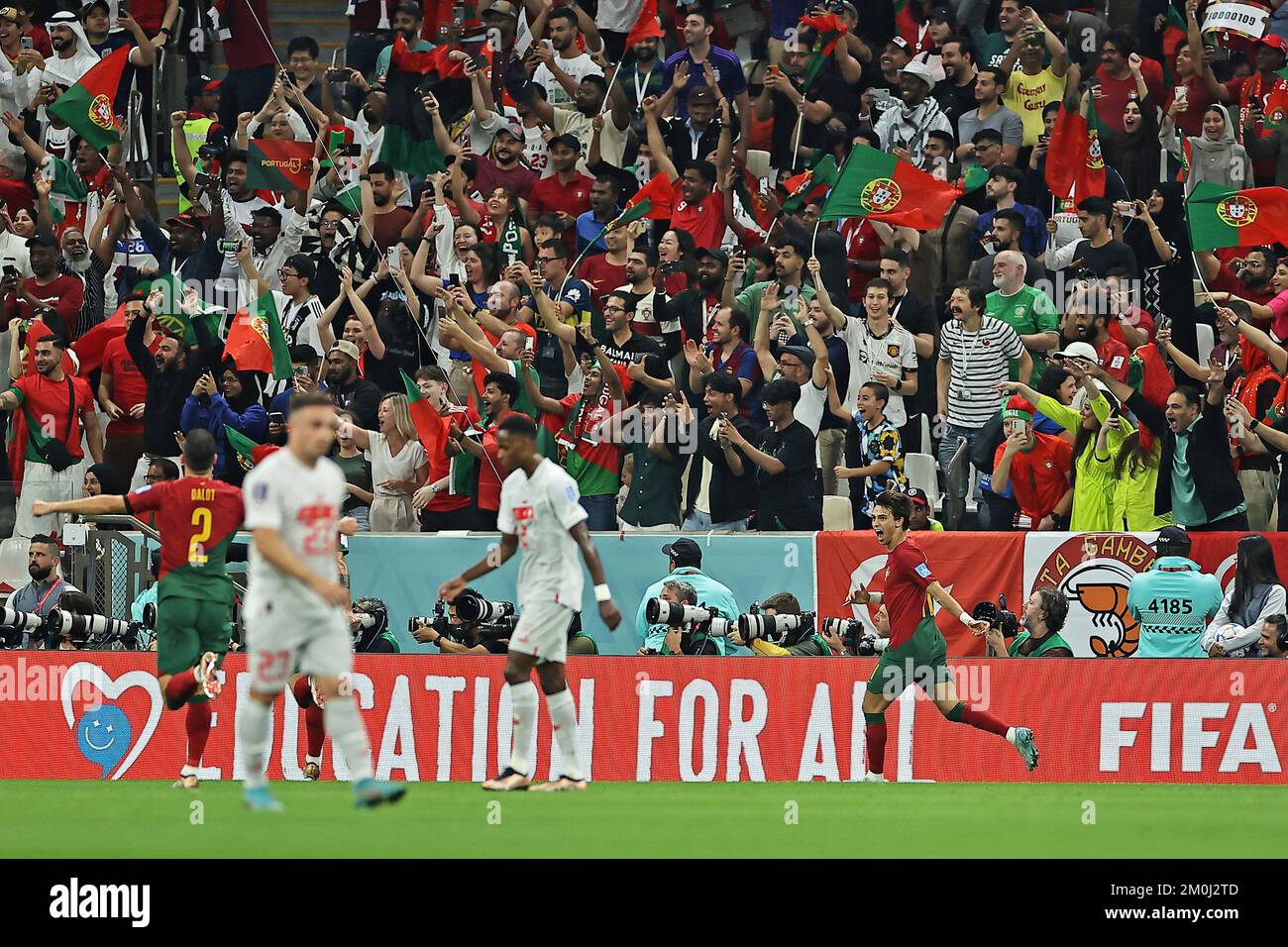 Lusail Stadium, Qatar. 6th Dec, 2022. FIFA World Cup, final 16 stage ...