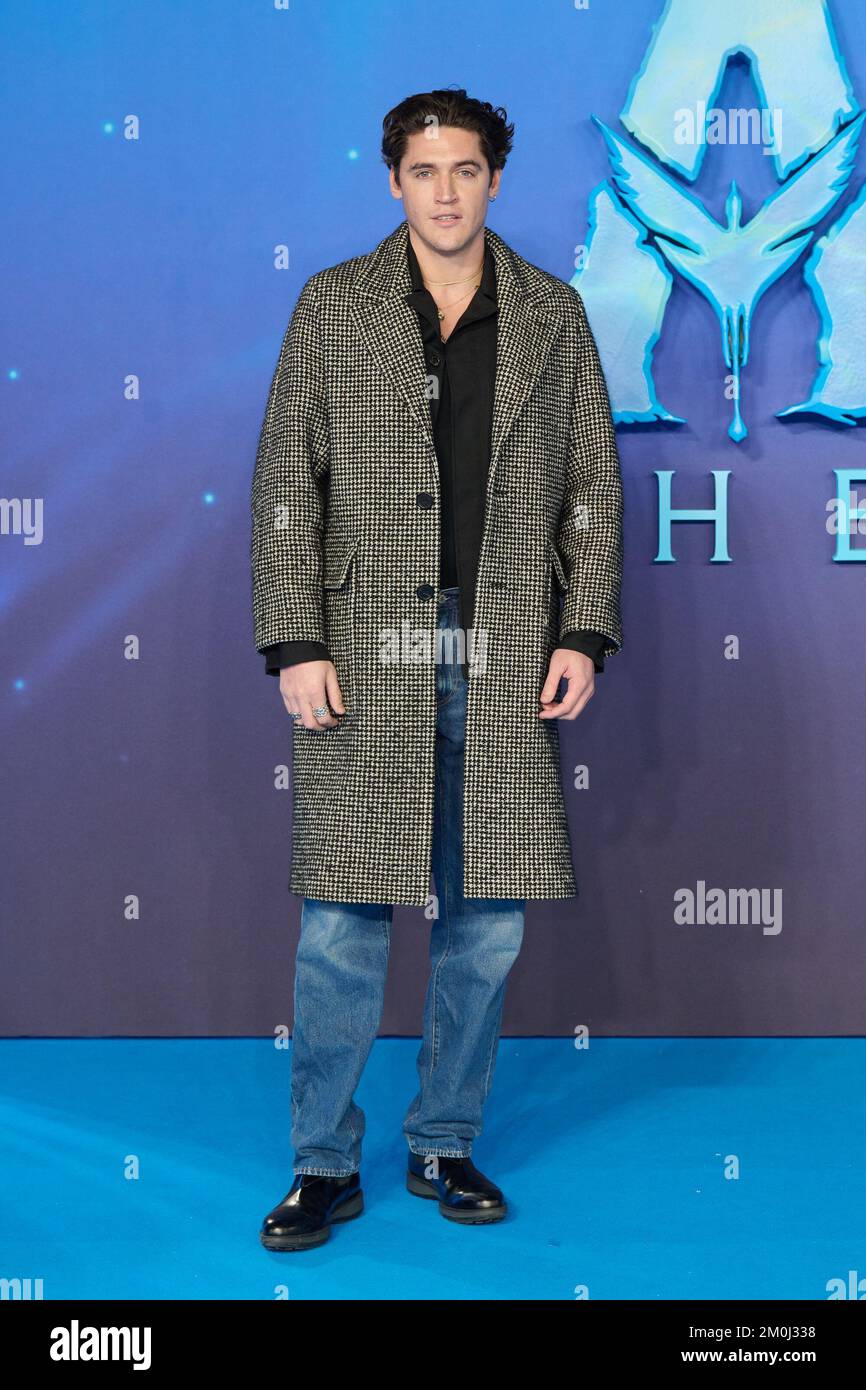 London, UK . 6 December, 2022 . Isaac Carew pictured at the AVATAR The ...