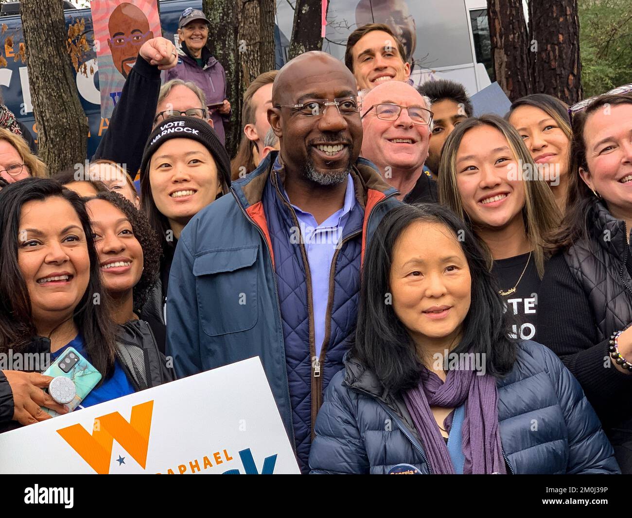 Raphael warnock 2022 hi-res stock photography and images - Alamy