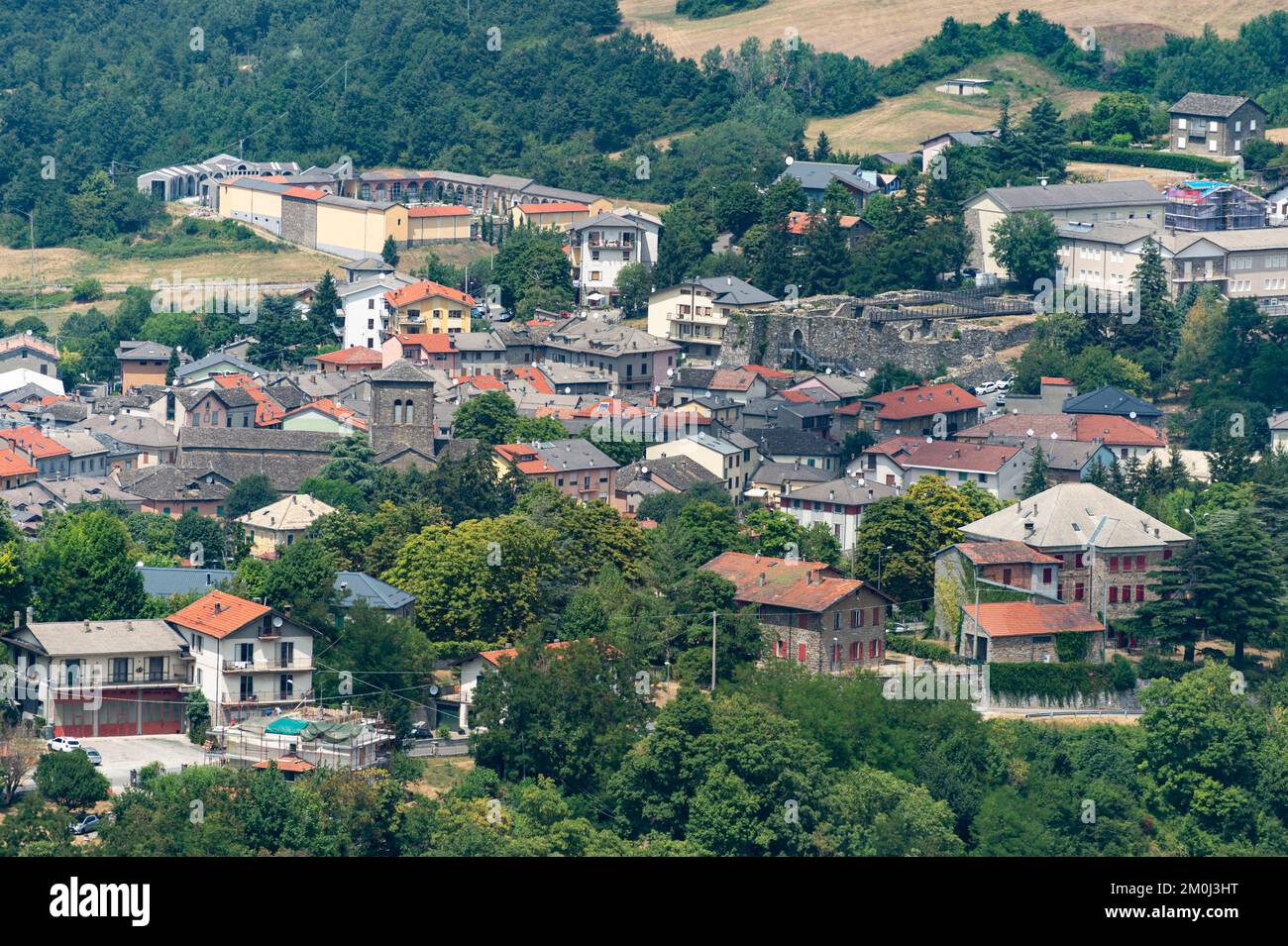 village view, berceto, italy Stock Photo - Alamy