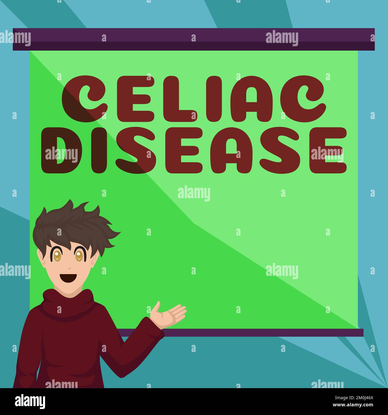 Writing displaying text Celiac Disease. Business approach Small ...