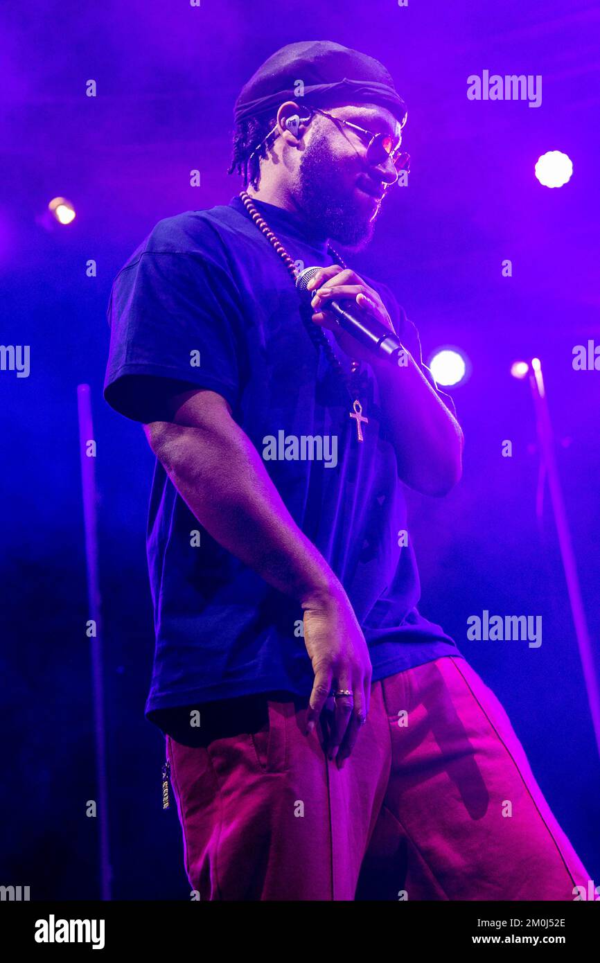 Milan Italy. 05 December 2022. The Giamaican rapper and producer OTG ...