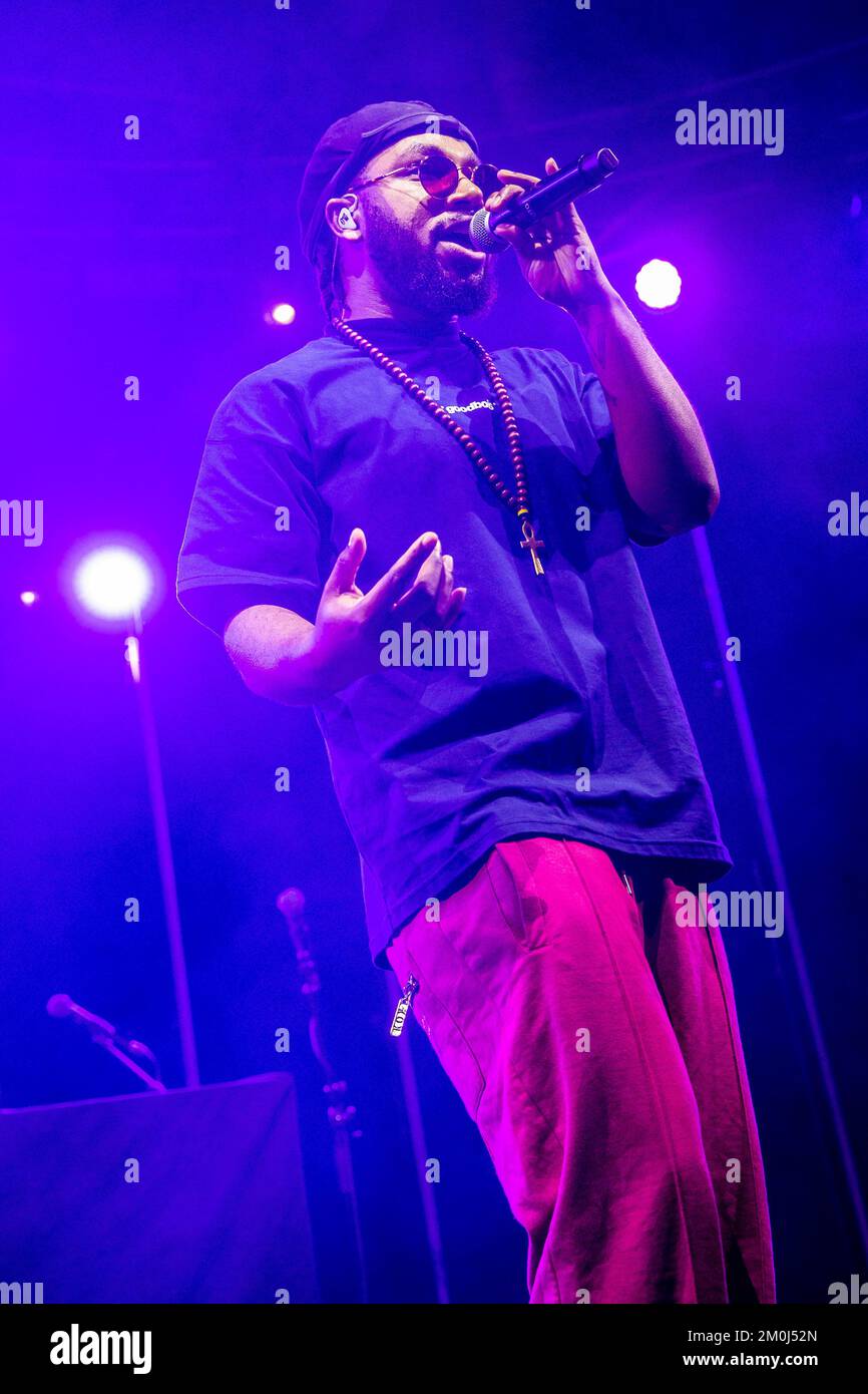 Milan Italy. 05 December 2022. The Giamaican rapper and producer OTG ...