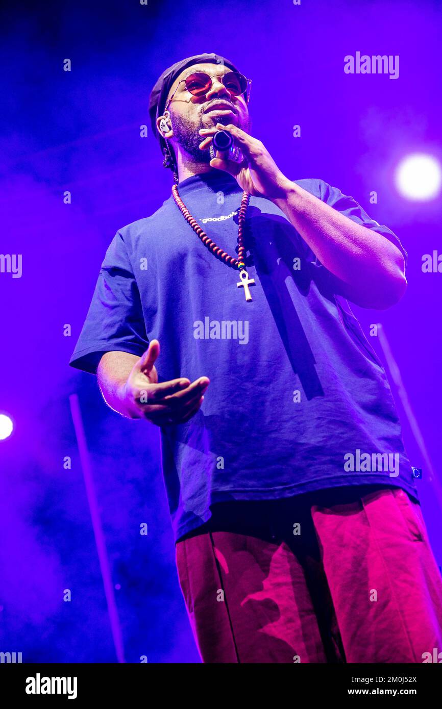 Milan Italy. 05 December 2022. The Giamaican rapper and producer OTG ...