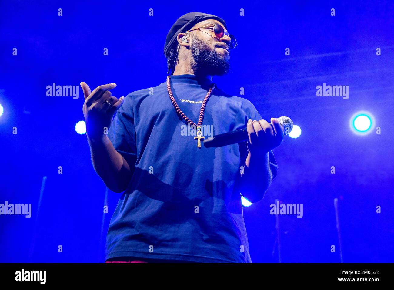 Milan Italy. 05 December 2022. The Giamaican rapper and producer OTG ...