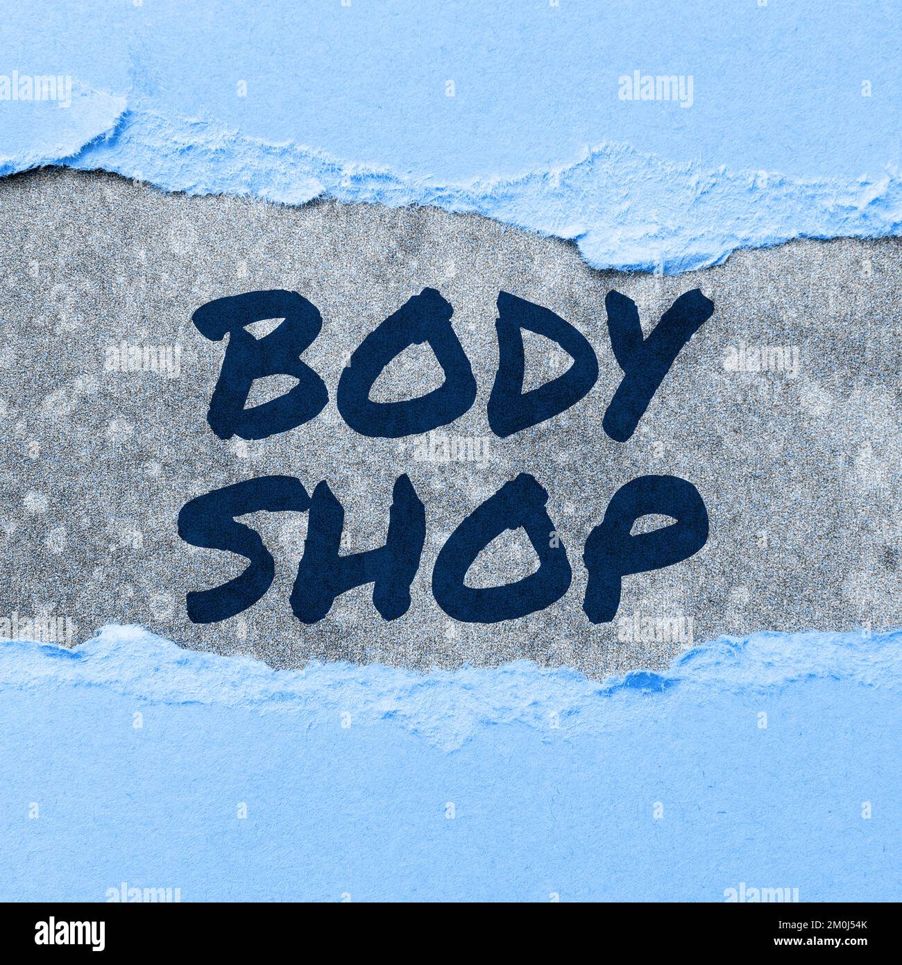 Inspiration showing sign Body Shop. Business overview a shop where ...