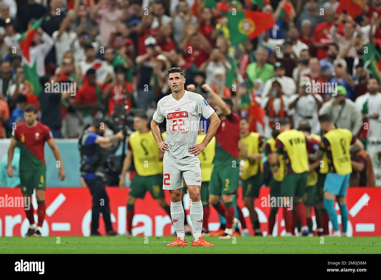 Lusail Stadium, Qatar. 6th Dec, 2022. FIFA World Cup, final 16 stage ...