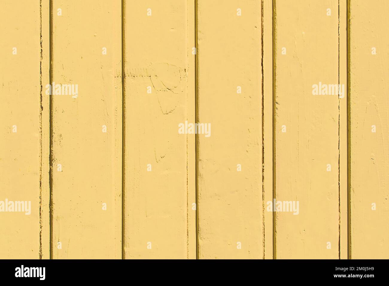 Vertical boards in light yellow paint wooden surface texture plank ...