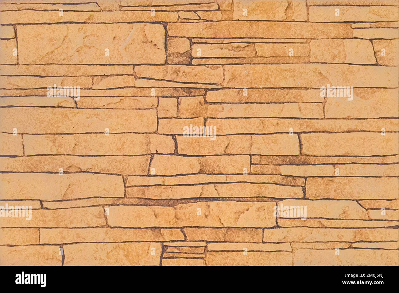 Abstract pattern stone tiles sand yellow wall texture background Stock ...