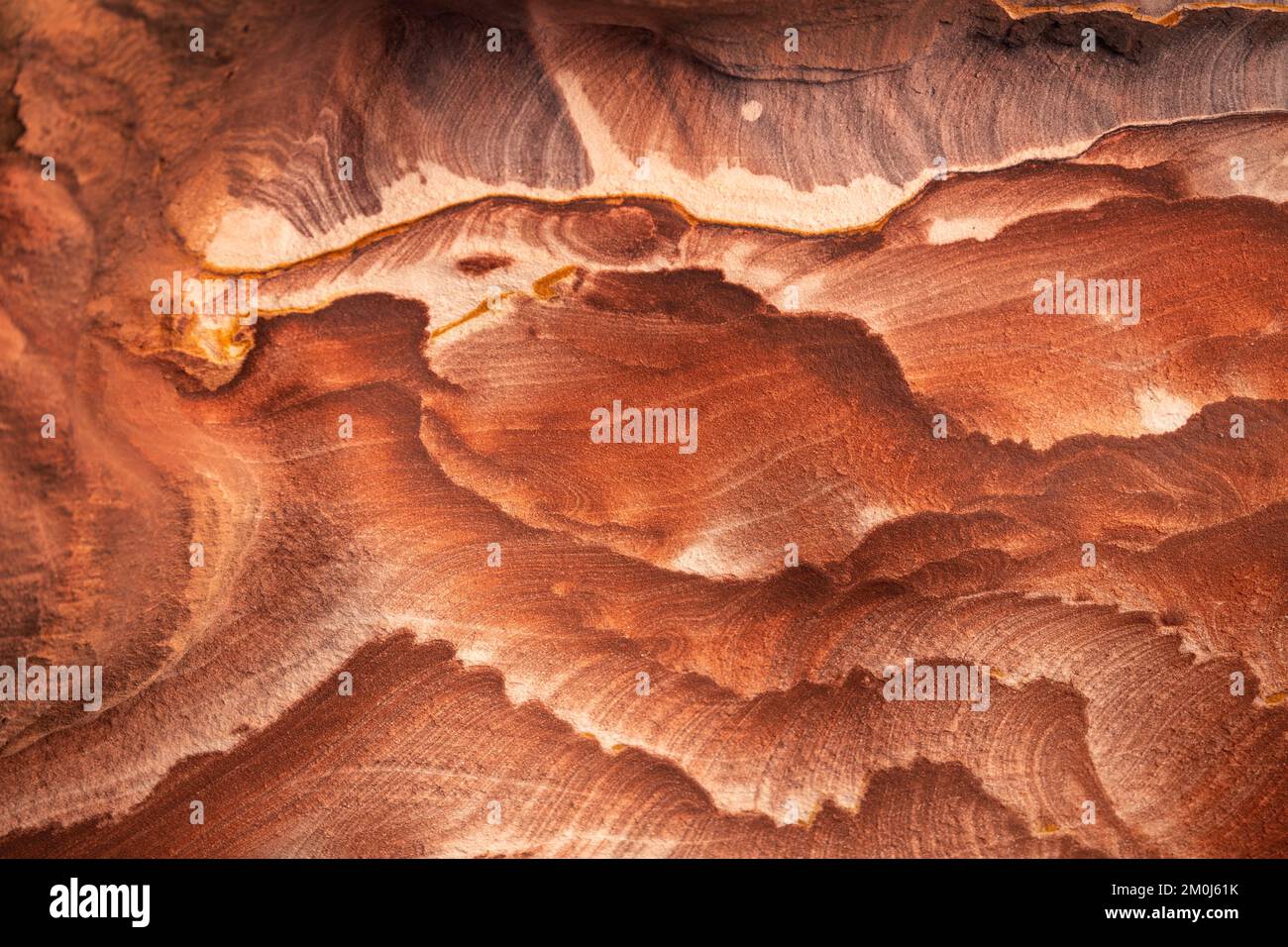 Multi-colored sandstone rock and mineral layers in ancient tombs of ...