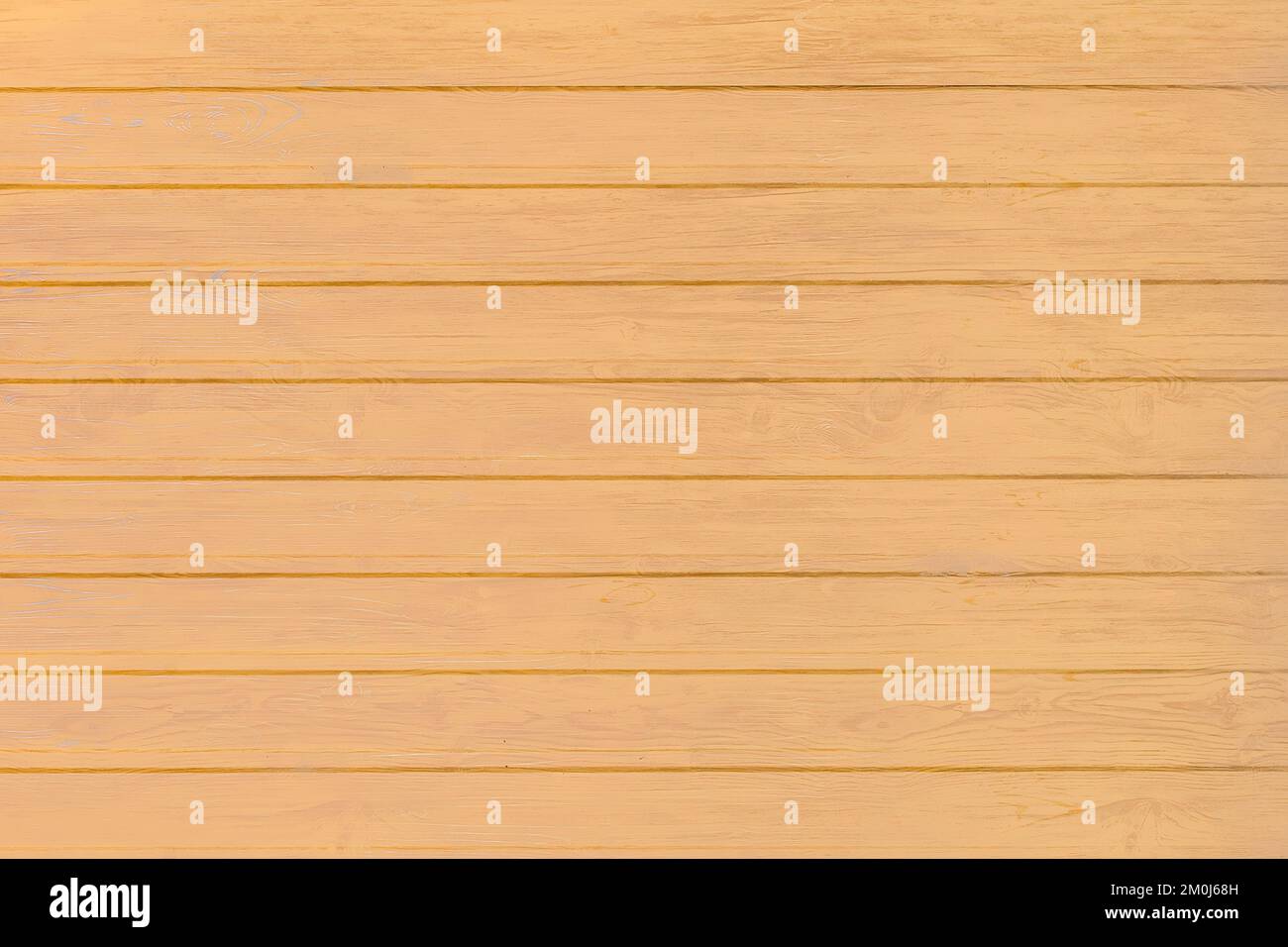 Light yellow coating imitating the wooden fence wall texture plank ...