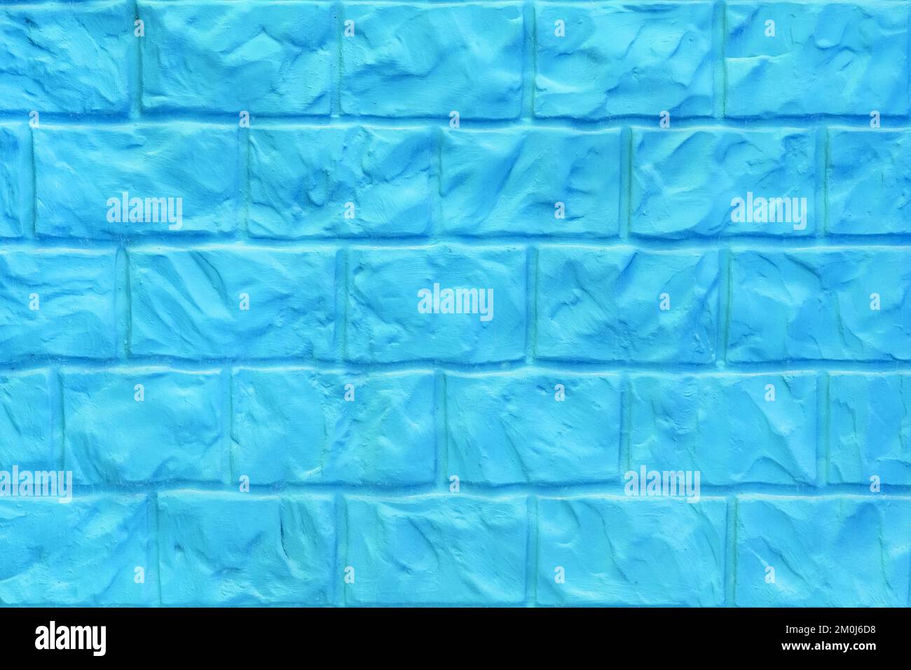 Blue abstract pattern decorative brick blocks wall texture background ...