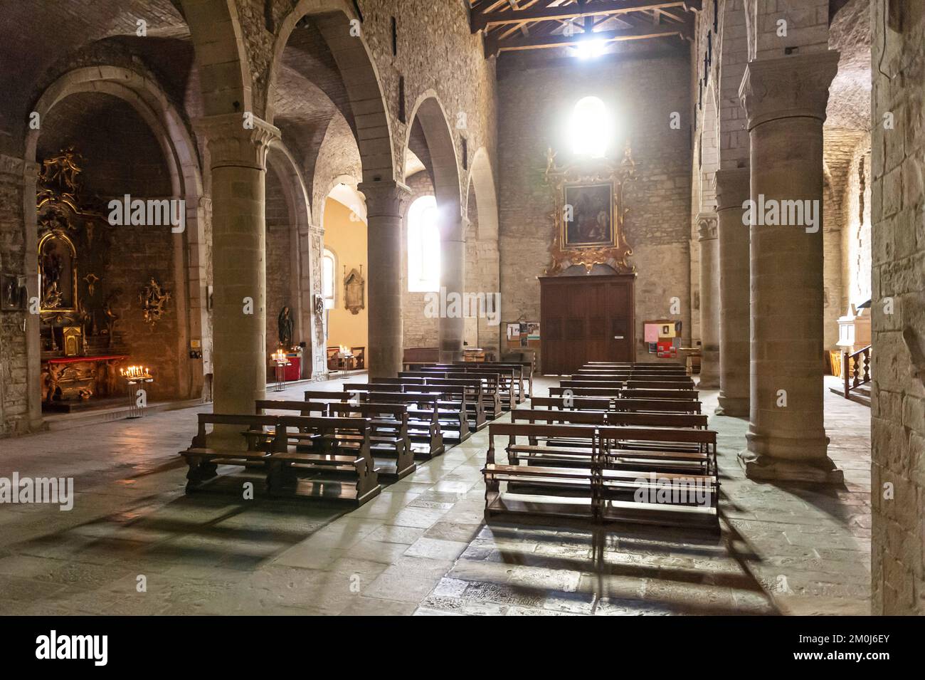 duomo inside, berceto, italy Stock Photo - Alamy