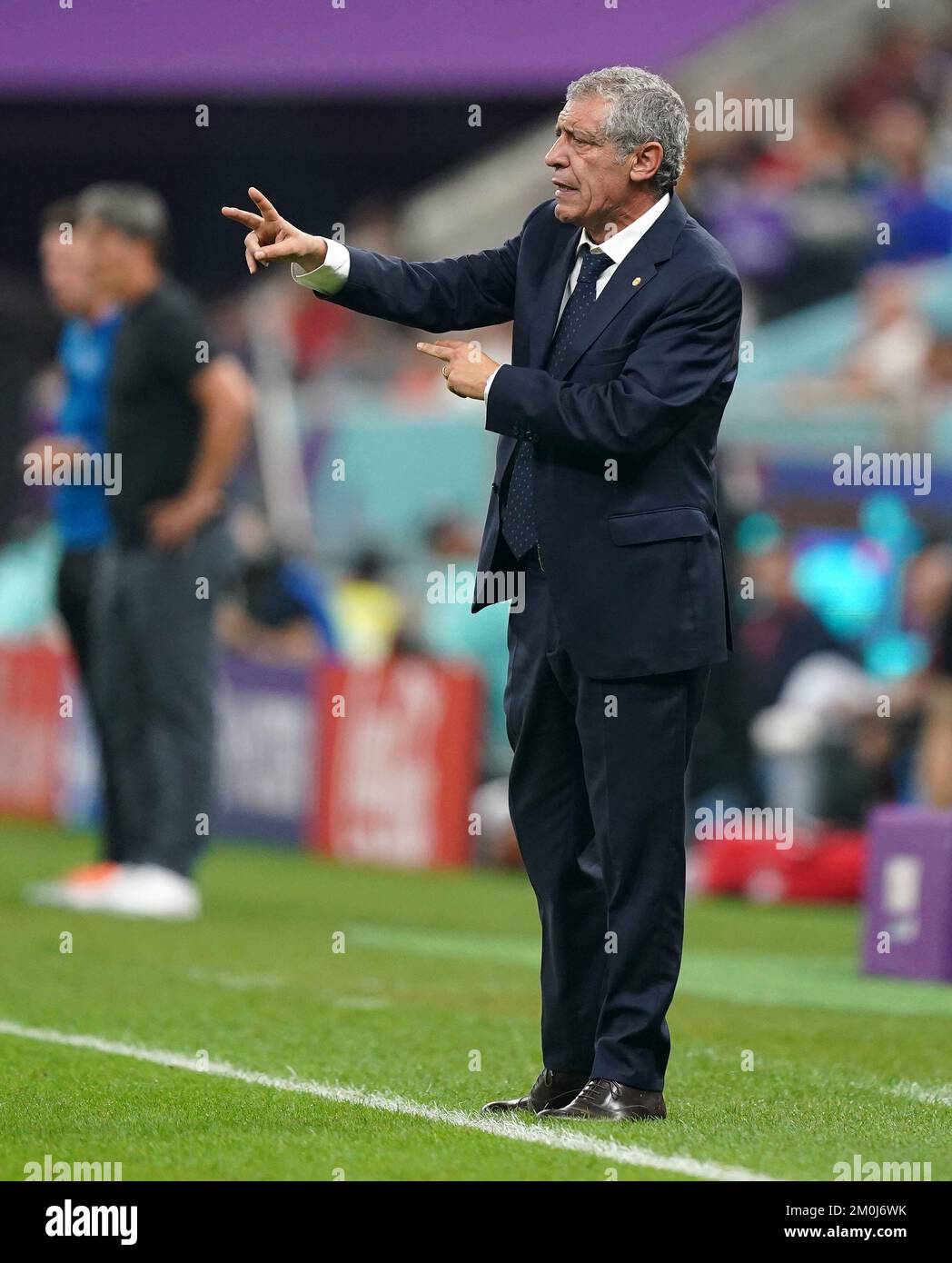 Portugal manager Fernando Santos during the FIFA World Cup Round of ...
