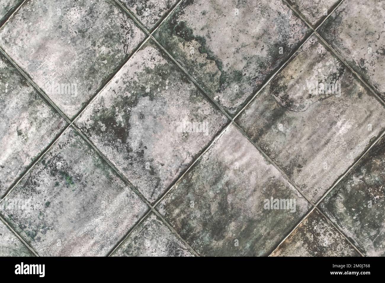 Gray ceramic tiles modern interior with abstract dirty effect design ...