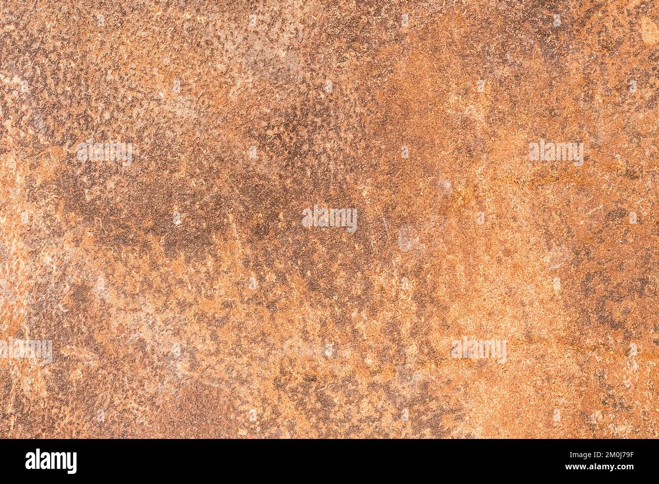 Modern interior wall with abstract brown rust pattern, corrosion ...