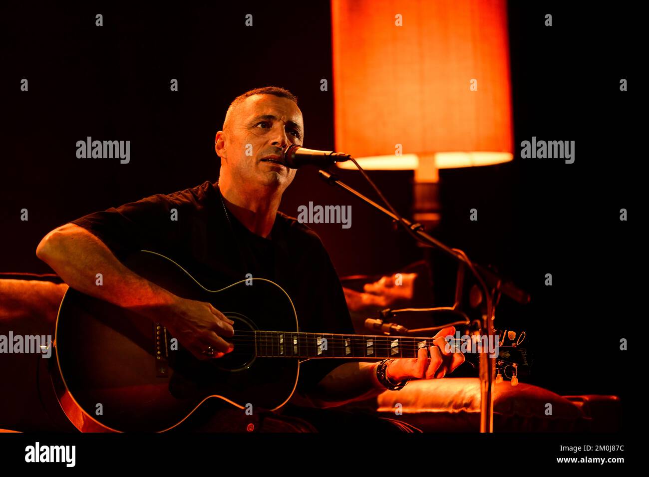 December 5, 2022, Milan, Italy: Alex Britti performing during live show ...
