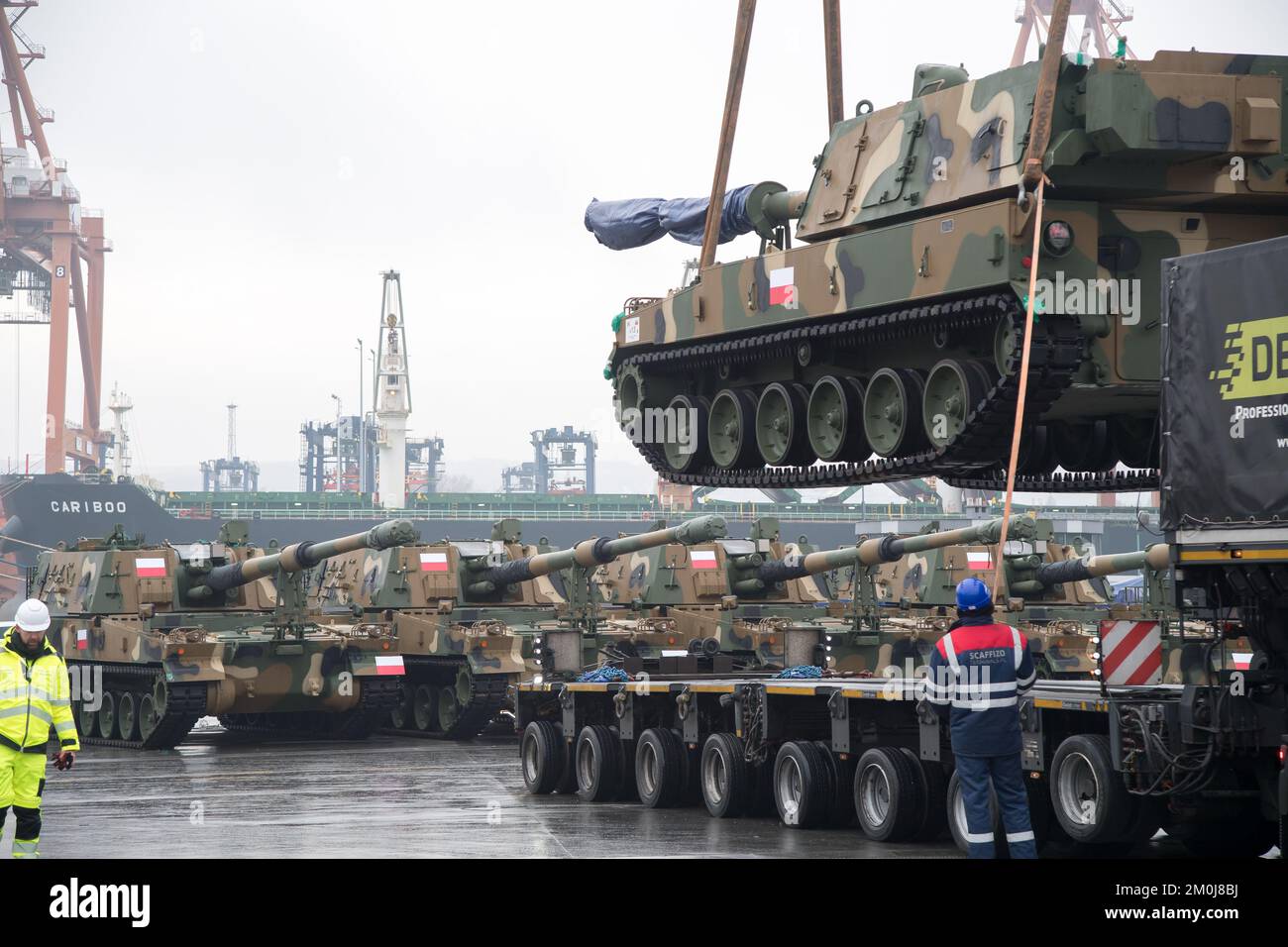 K9pl self propelled howitzer hi-res stock photography and images - Alamy