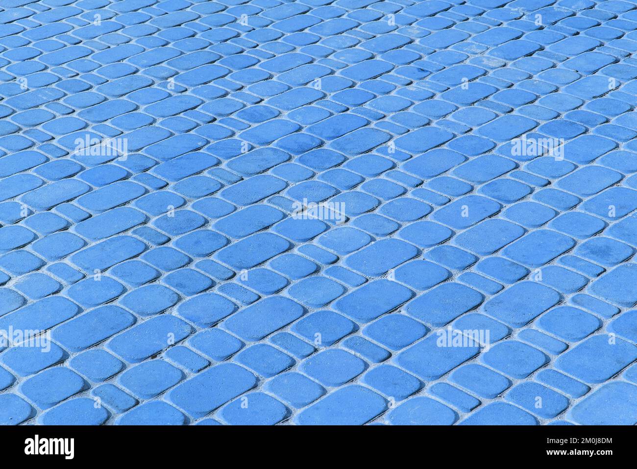 Blue stone paving slabs floor tile urban texture pattern street road ...