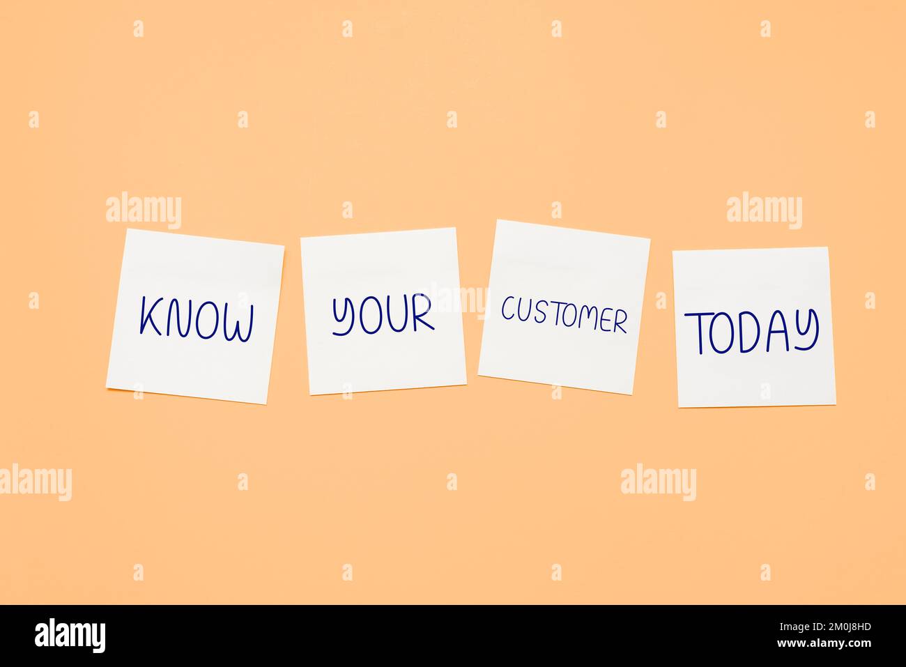 Writing displaying text Know Your Customer. Business concept Marketing ...